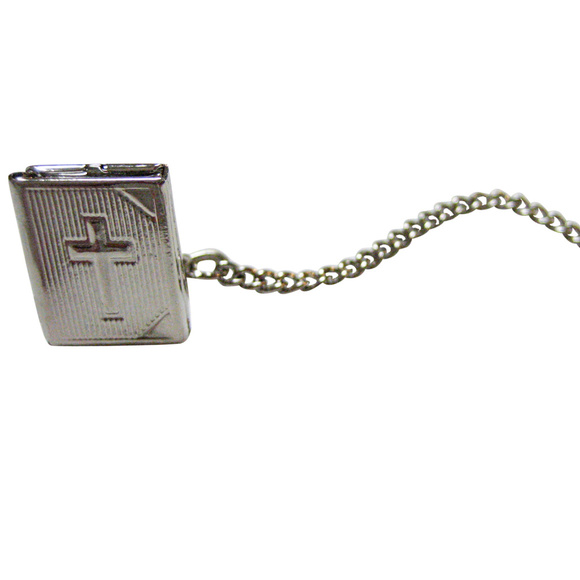 Kiola Designs | Accessories | Religious Bible Locket Tie Tack | Poshmark